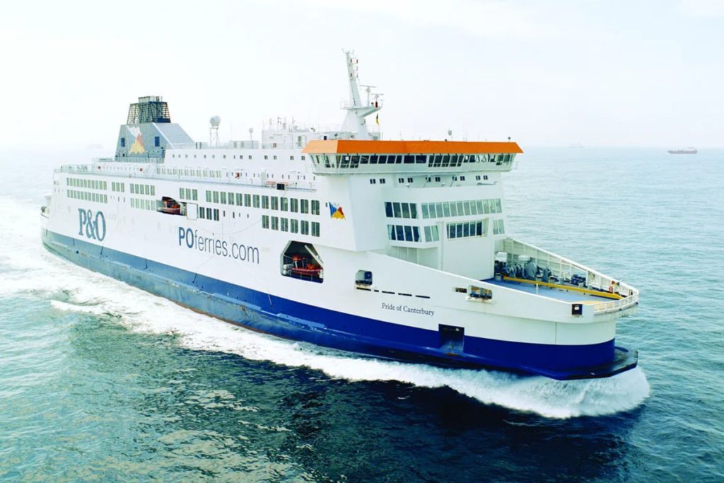Veerboot Engeland - Calais naar Dover